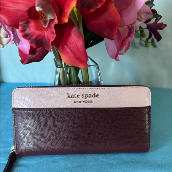 kate spade | Bags | Nwot Kate Spade Staci Continental Zip Wallet | Poshmark